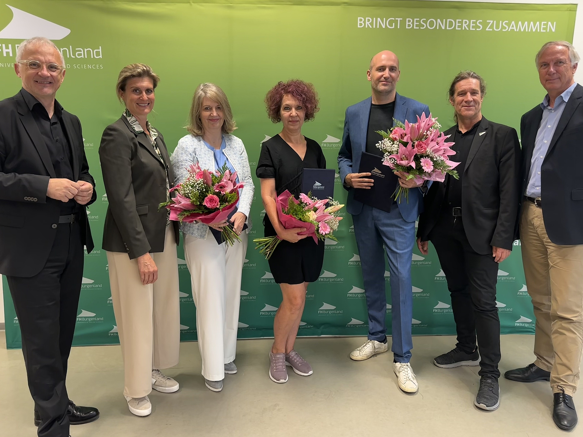 Vier neue FH-Professor*innen der FH Burgenland - Austria Innovativ